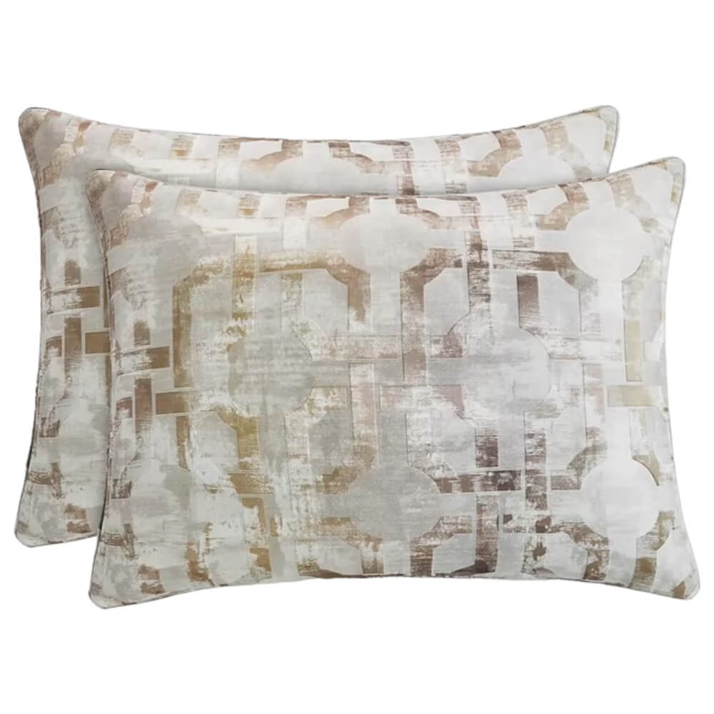 Hotel Collection Fresco King Duvet Set Gold